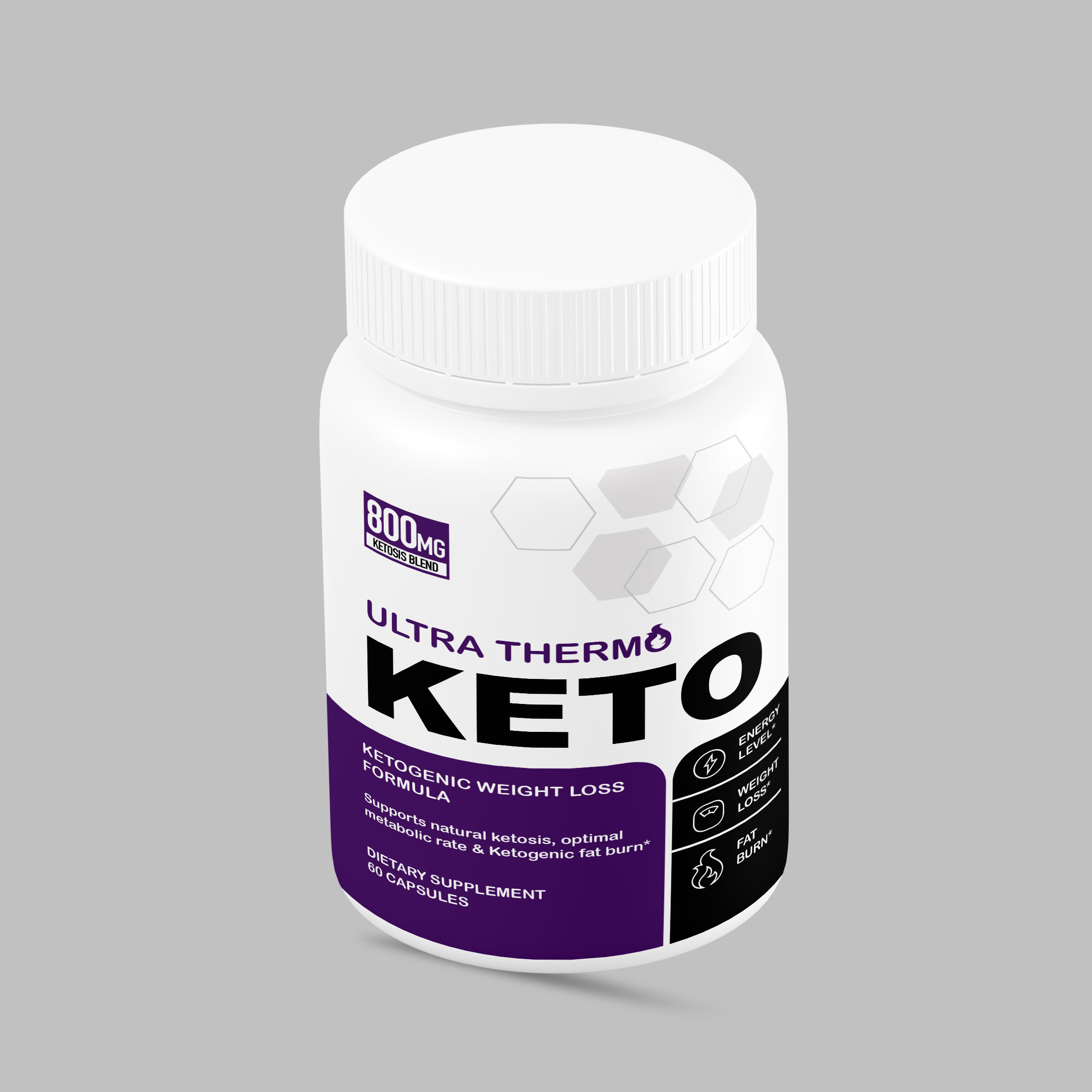 ULTRA THERMO KETO 60 CAPSULES - KETOGENIC WEIGHT LOSS FORMULA ...
